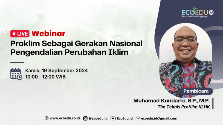Webinar 87 Proklim Sebagai Gerakan Nasional Pengendalian Perubahan ...